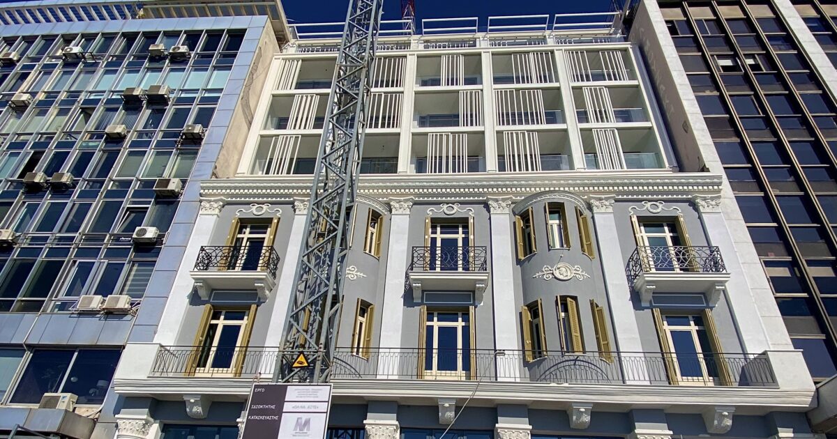 Όλυμπος-Νάουσα: Εντυπωσιακή προσθήκη σε ιστορικό κτίριο, όπως και αλλού ...