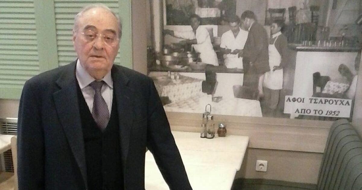 Νίκος Τσαρούχας: «Έφυγε» ο άνθρωπος πίσω από το διασημότερο ...