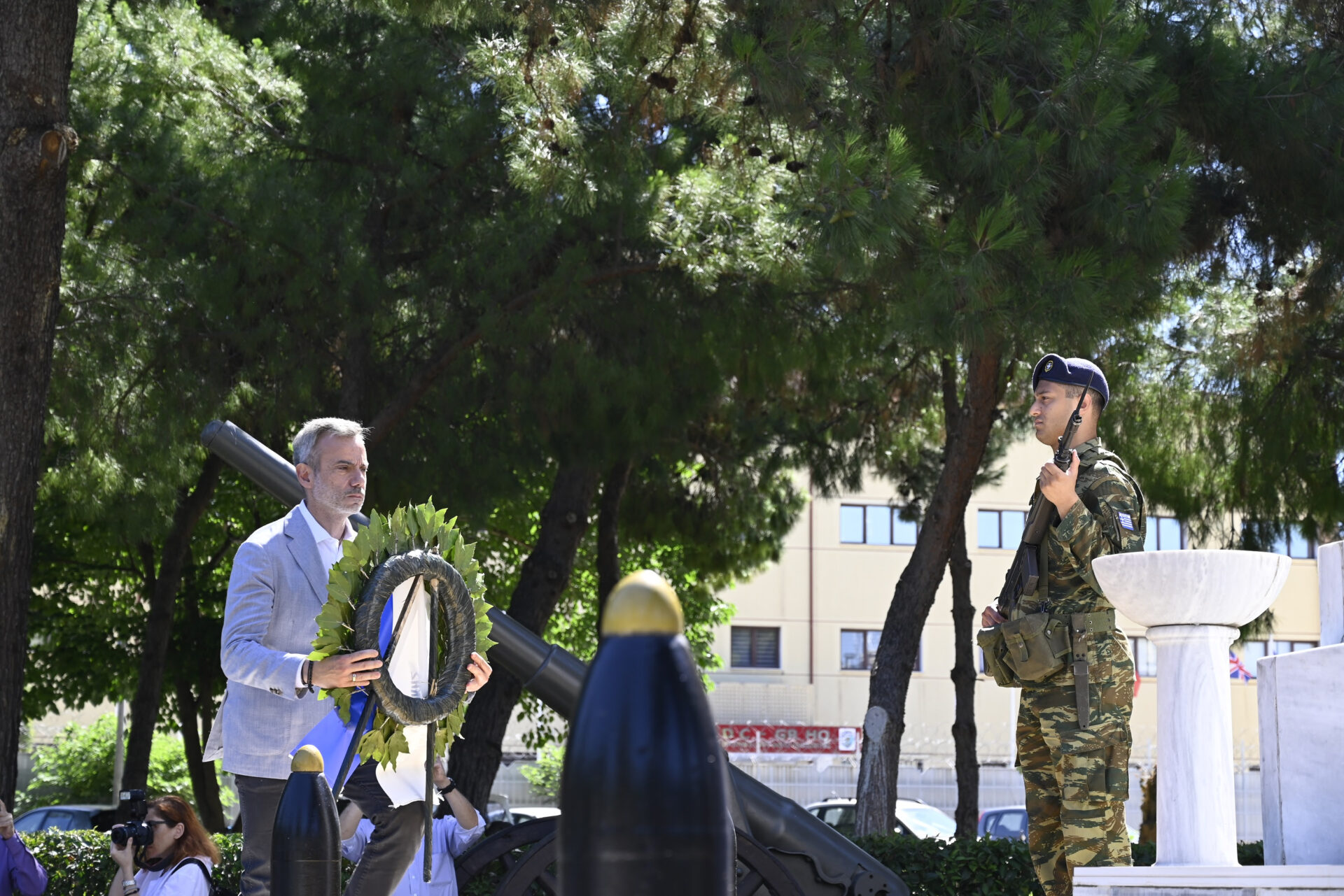 Θεσσαλονίκη: Μνημόσυνο για τους πεσόντες στην τουρκική εισβολή στην ...