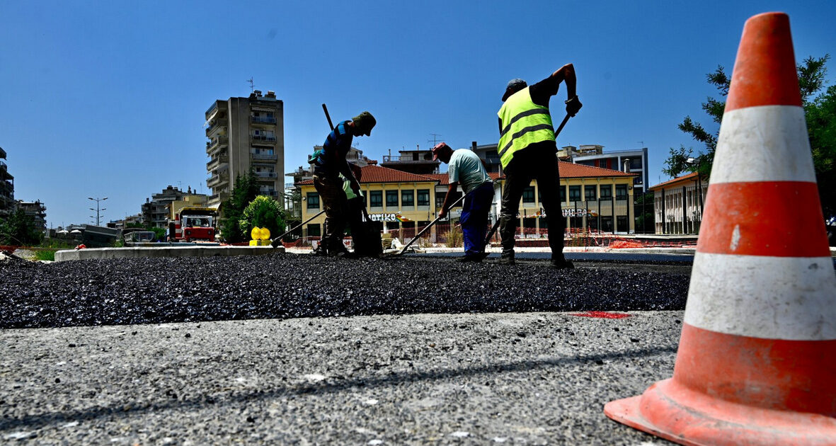 ΠΜΚ: Εργασίες συντήρησης οδοστρώματος σε Λητή και Ασπροβάλτα ...