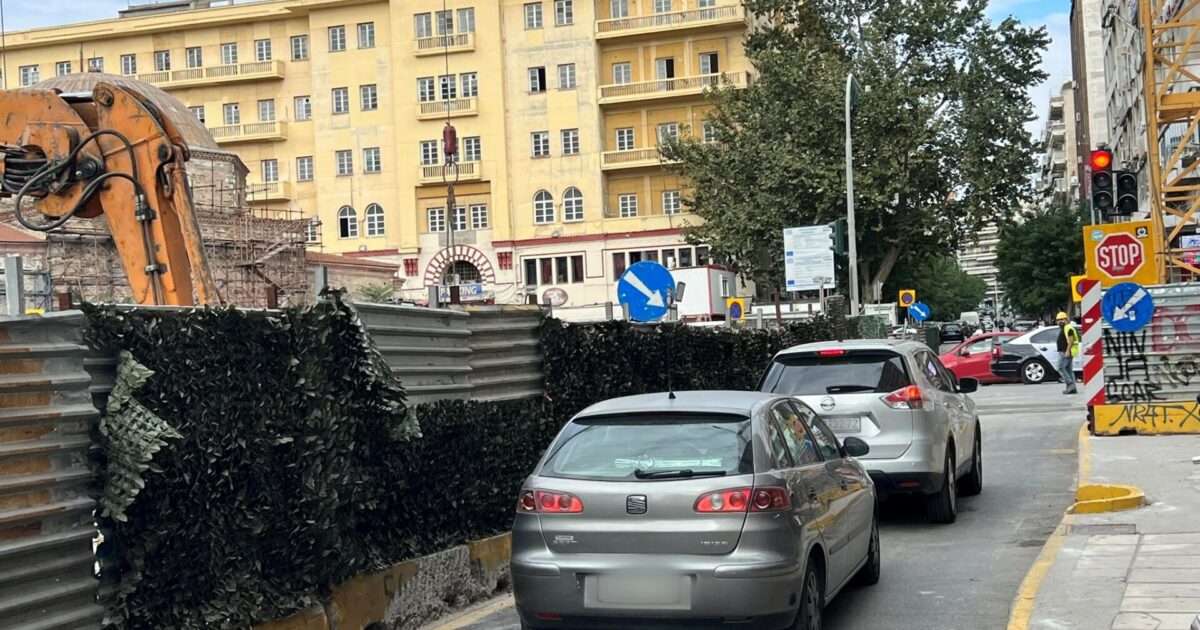 Θεσσαλονίκη: Δόθηκε στην κυκλοφορία για τα οχήματα η οδός Βενιζέλου ...