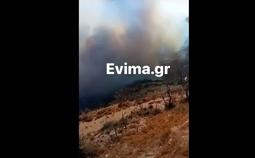 Πυρκαγιά στην Εύβοια: Εκκενώθηκαν δύο οικισμοί | Parallaxi Magazine