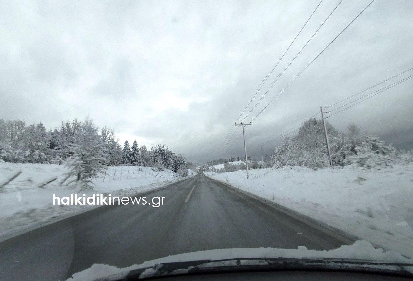 Θεσσαλονίκη: Ποιοι δρόμοι παραμένουν κλειστοί – Ο χιονιάς επιμένει στη ...