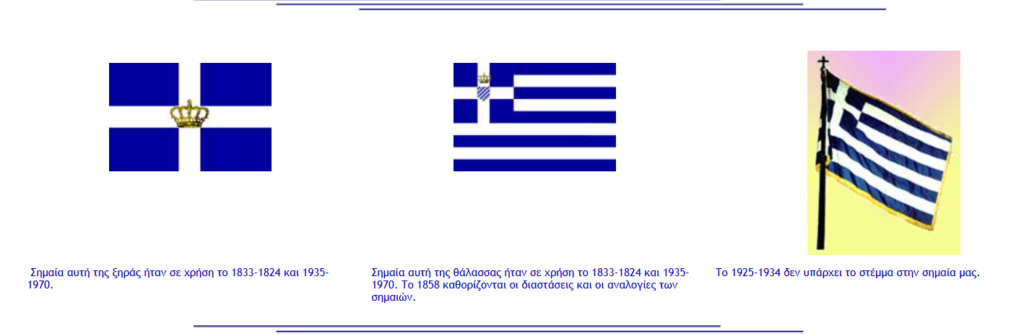 Η Γαλανόλευκη: Η ιστορία της ελληνικής σημαίας και οι παραλλαγές της ...