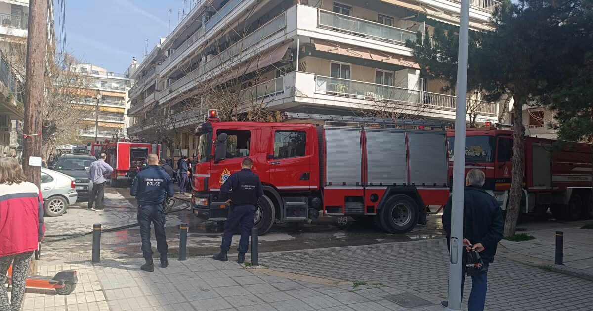 Φωτιά σε διαμέρισμα στην ανατολική Θεσσαλονίκη | Parallaxi Magazine